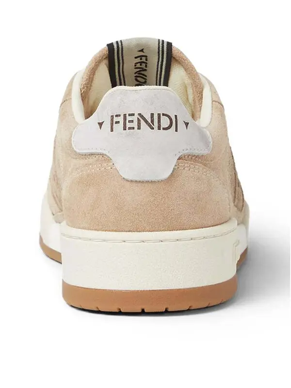 Fendi Match Low-top Sneakers - Beige