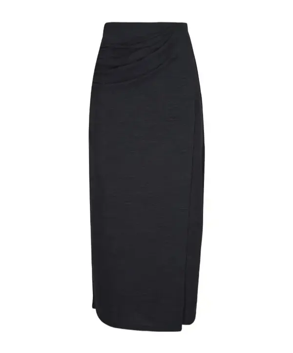 Vince Draped Midi Skirt
