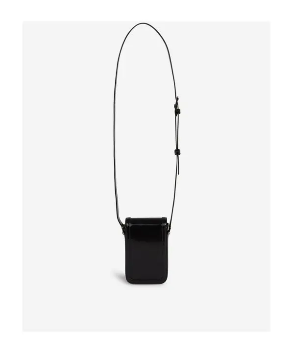 Saint Laurent Logo Plaque Foldover Top Shoulder Bag