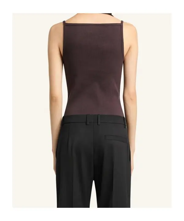COURREGES 90's Rib Strap Tank Top