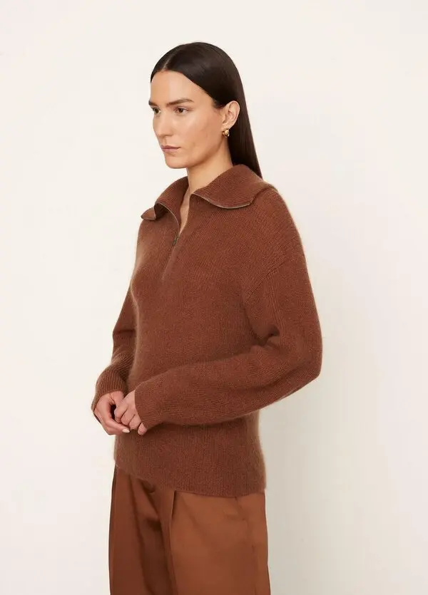 Vince Half-zip Pullover Jumper