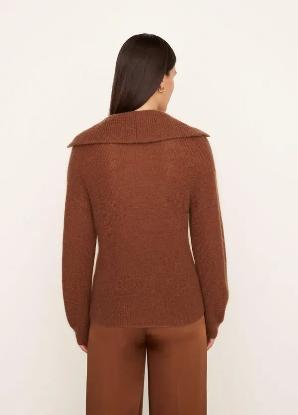 Vince Half-zip Pullover Jumper