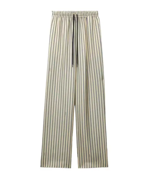 Versace Printed Silk Twill Pajama-style Pants