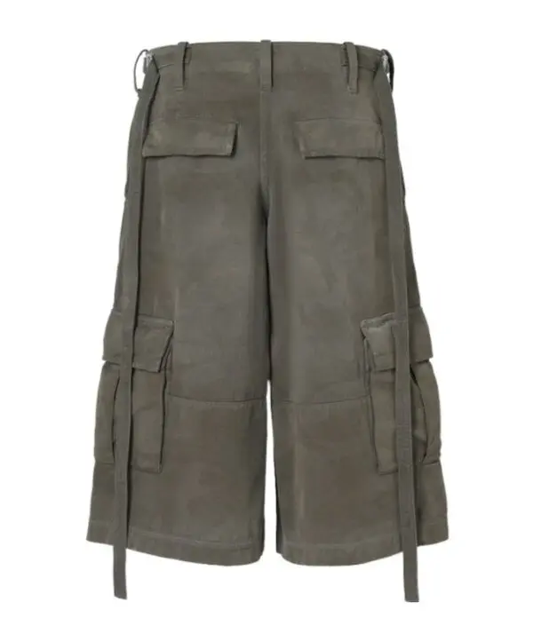 Fendi Patchwork Cotton Bermuda Shorts