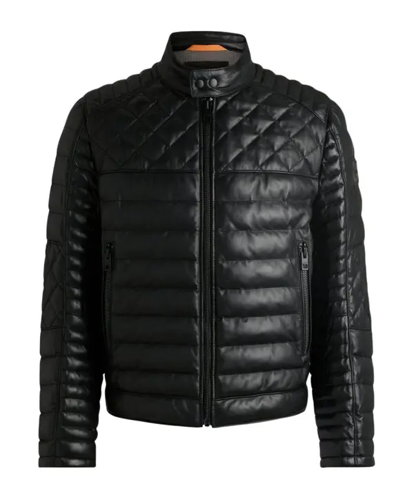 Hugo Boss Long-sleeved Cotton-padded Jacket