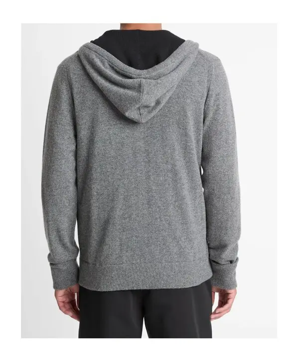 Vince Mélange-effect Zip-up Hoodie