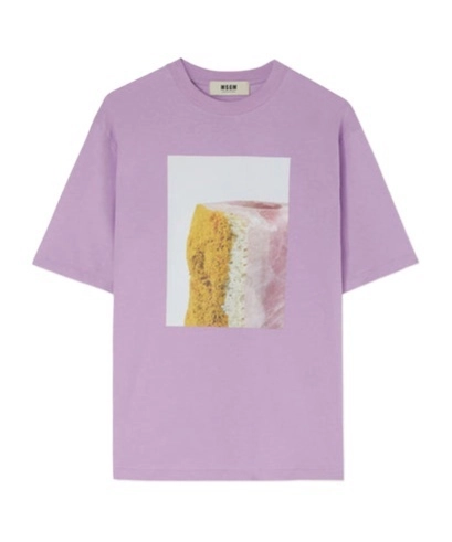 MSGM X Duccio Maria Gambi Photograph-print T-shirt