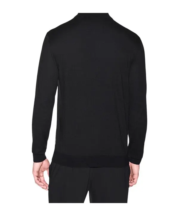 Armani Exchange Long-sleeve Knitted Polo Shirt