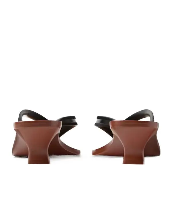 Versace Sophie Rubber Thong Sandals 40mm