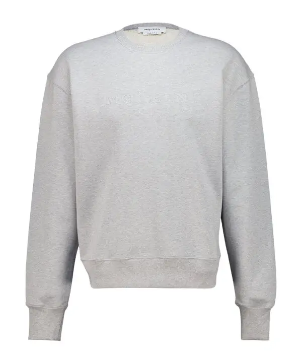 Alexander McQueen Embossed-logo Sweatshirt