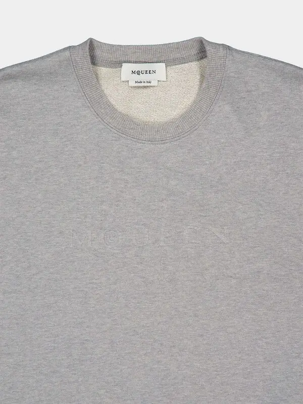 Alexander McQueen Embossed-logo Sweatshirt