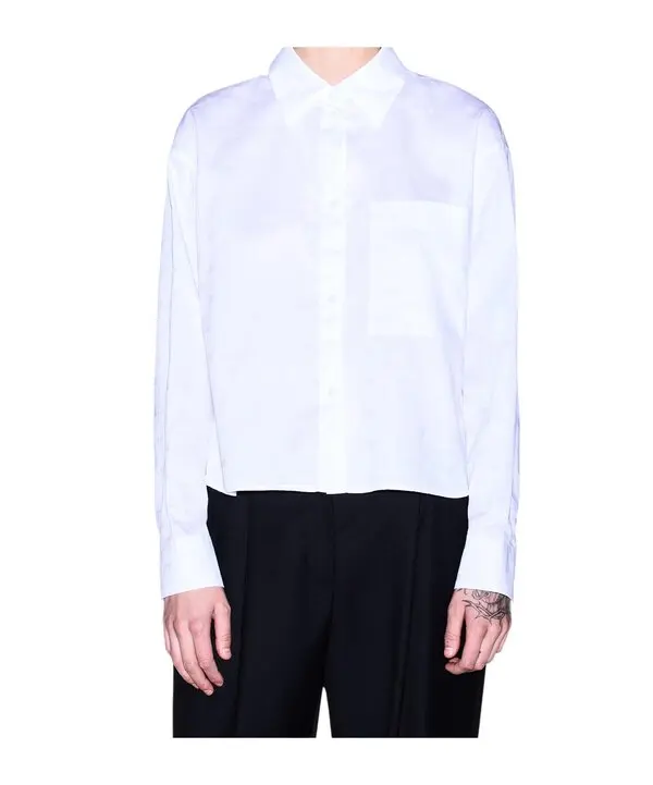 Armani Exchange Regular Fit Shirt In Cotton Jacquard