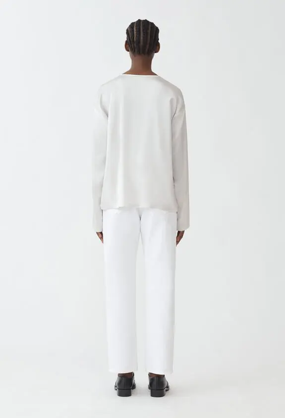 Fabiana Filippi Silk Satin Blouse
