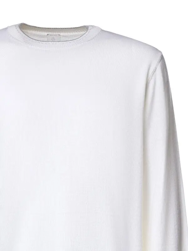 Eleventy Crew Neck Long Sleeve Sweater