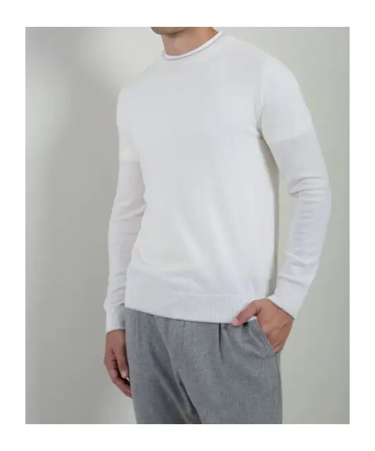 Eleventy Crew Neck Long Sleeve Sweater