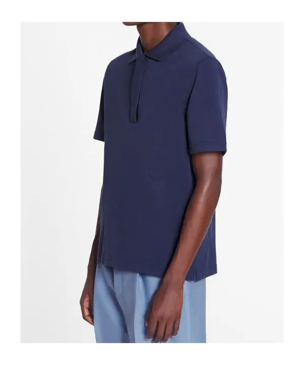 LANVIN Short-sleeve Cotton Polo Shirt