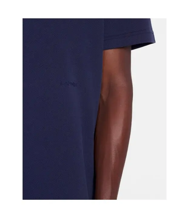 LANVIN Short-sleeve Cotton Polo Shirt