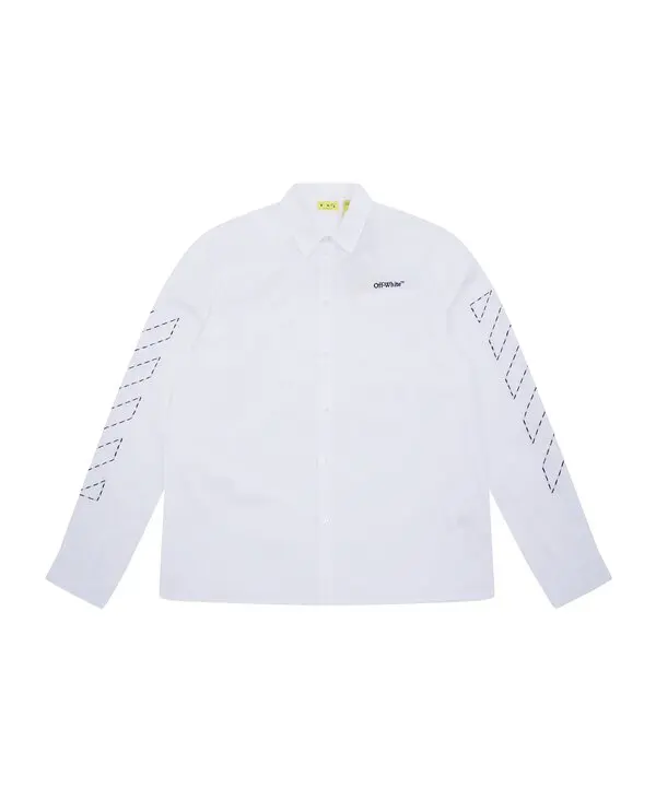 Off-White Long-sleeved Shirt