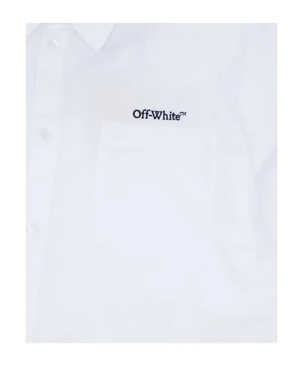Off-White Long-sleeved Shirt