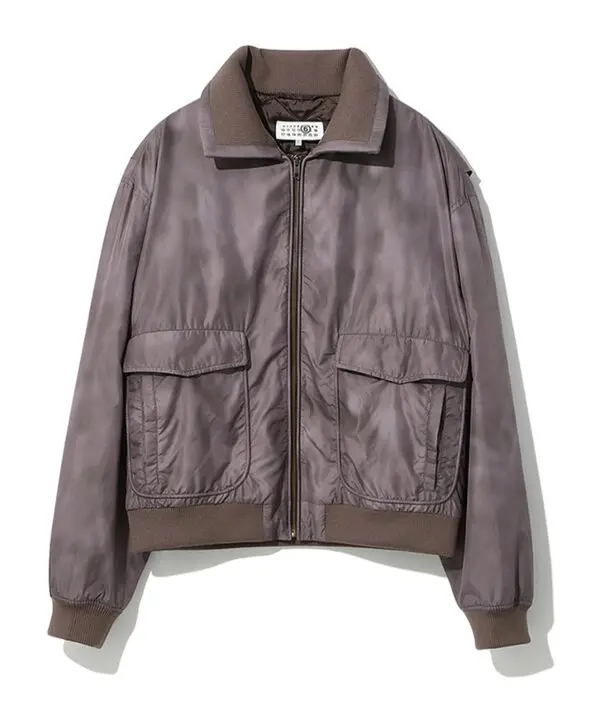 MAISON MARGIELA Technical Fabric Zip-up Jacket