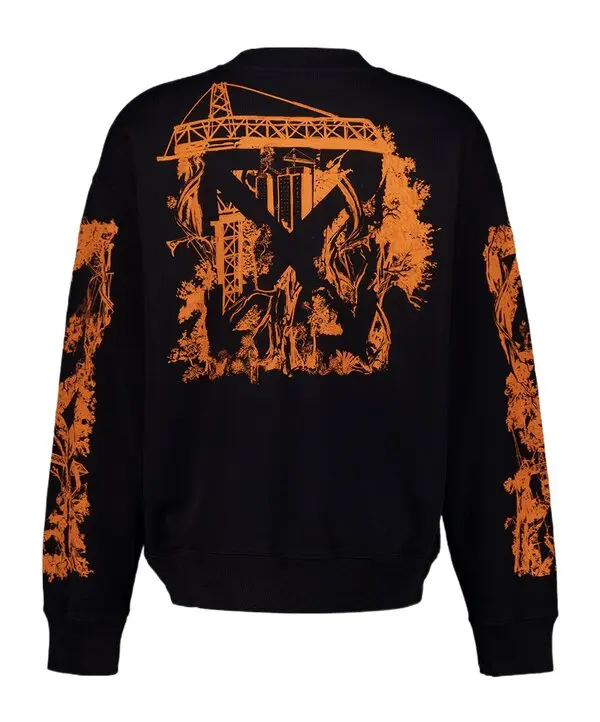 Off-White Long-sleeve Sweatshirt