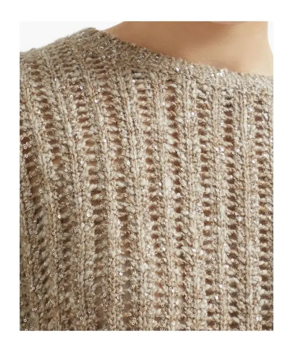 Brunello Cucinelli Long Sleeved Knitted Jumper