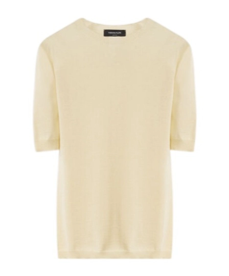 Fabiana Filippi Crew Neck Cashmere-blend Top