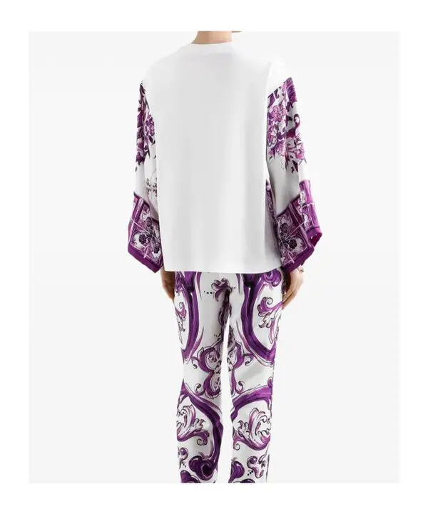 Dolce & Gabbana Majolica-print Blouse