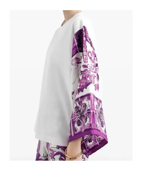 Dolce & Gabbana Majolica-print Blouse