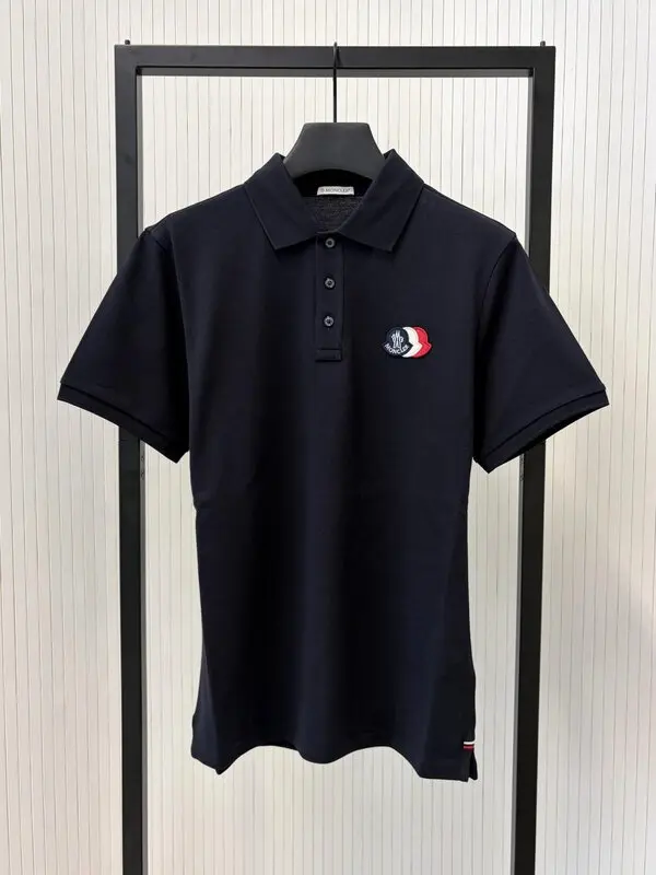Moncler Logo Patch Short-sleeve Polo Shirt
