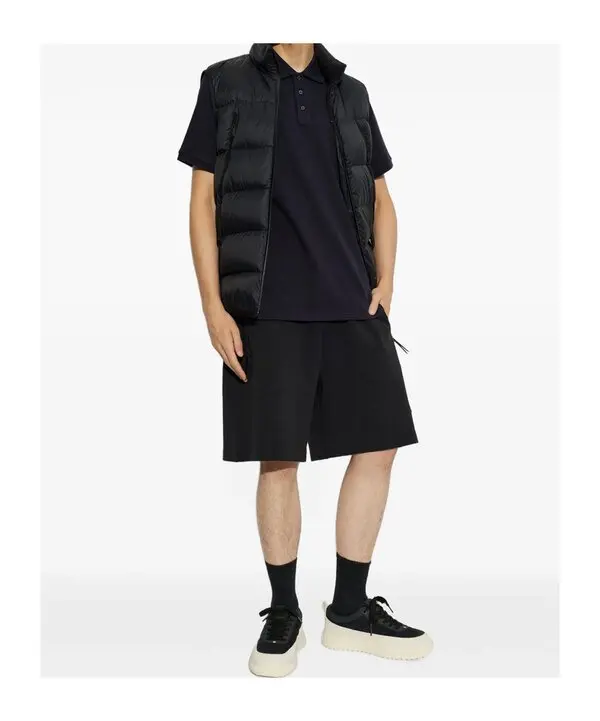 Moncler Logo Patch Short-sleeve Polo Shirt