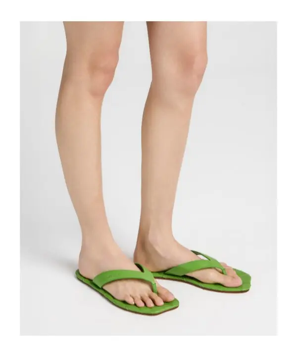 J.W.ANDERSON Leather Leaf Slides