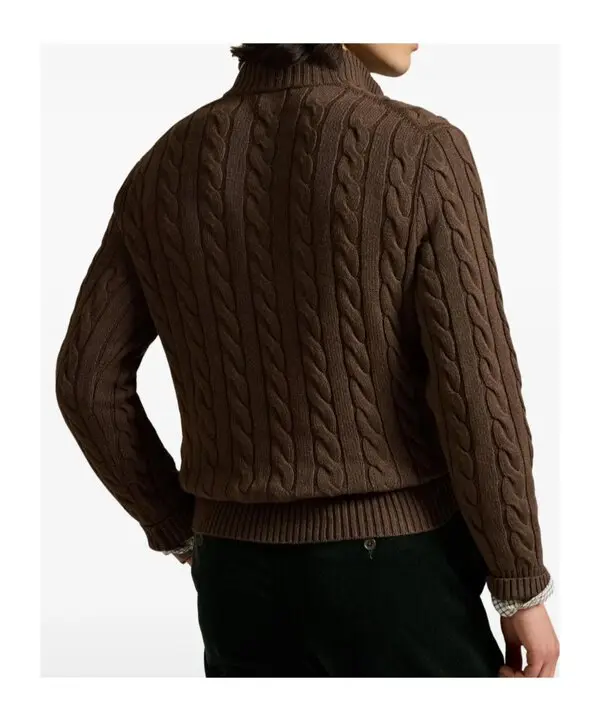 Polo Ralph Lauren Cable-knit Half-zip Sweater