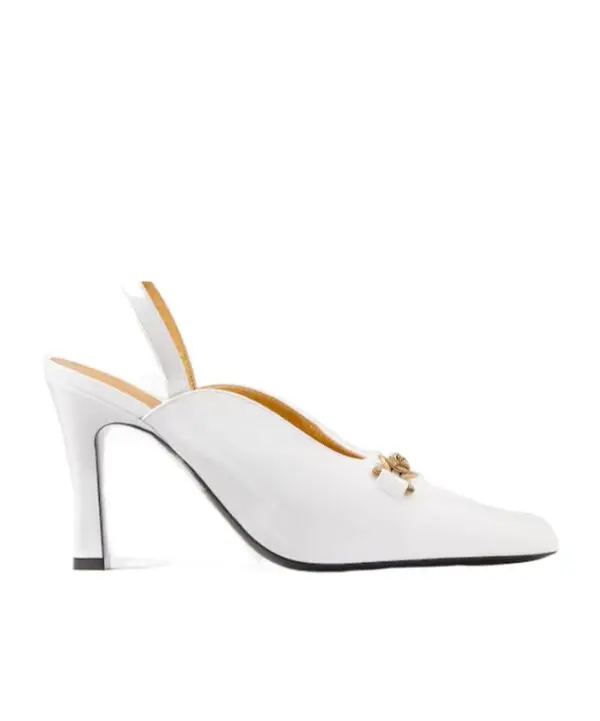 Versace Marisa Patent Slingbacks 90 Mm