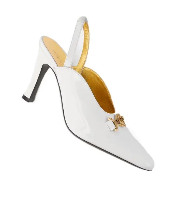 Versace Marisa Patent Slingbacks 90 Mm