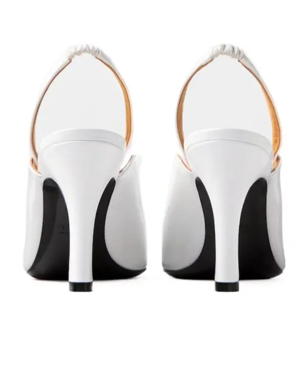 Versace Marisa Patent Slingbacks 90 Mm