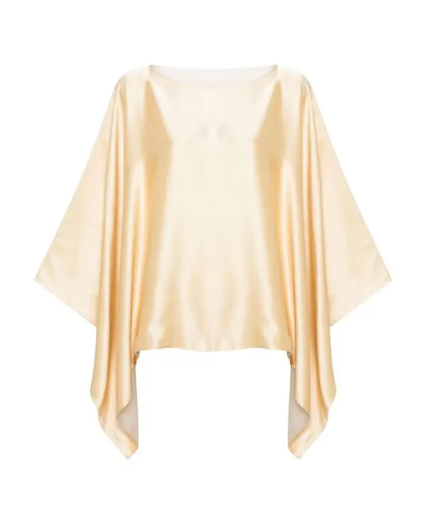 Fabiana Filippi Draped Satin Blouse