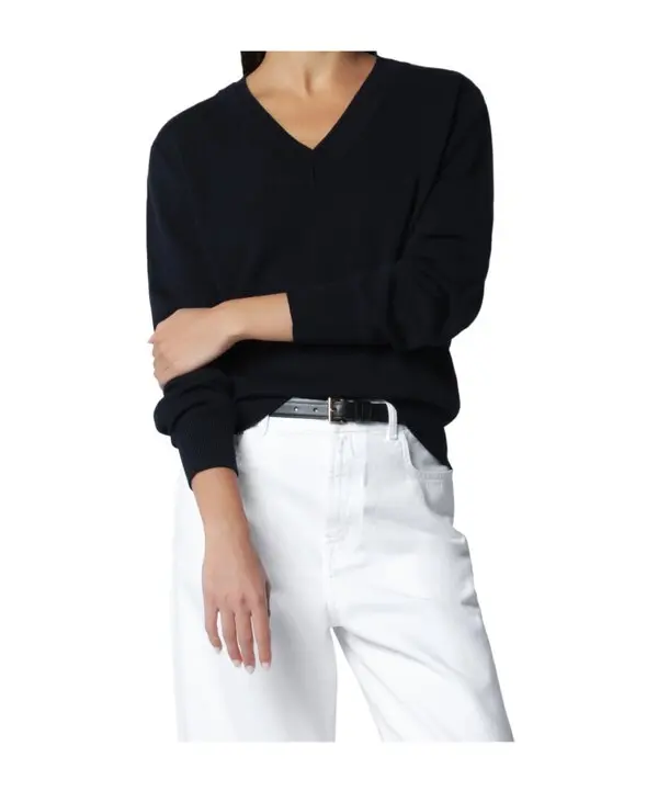 RÓHE Double V-neck Wool Sweater