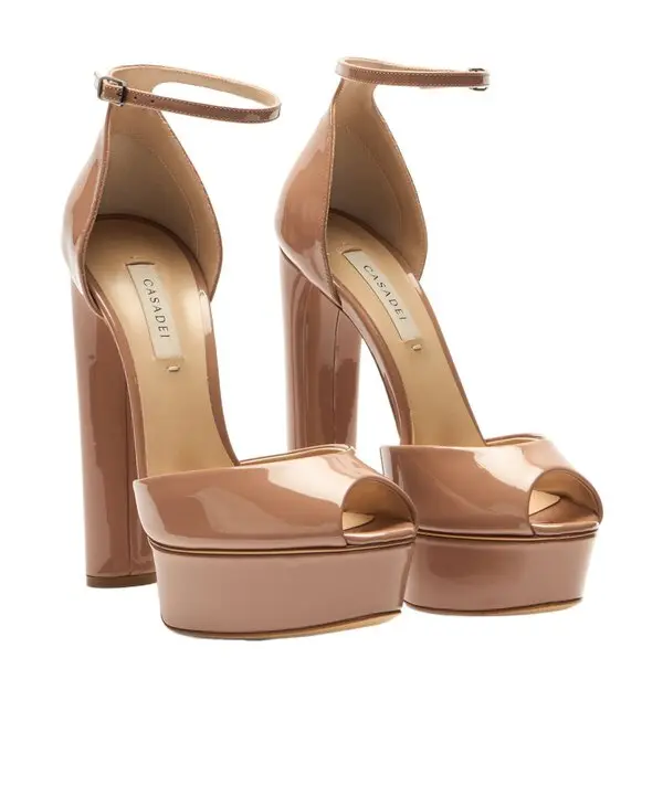 Casadei Flora Platform Sandal