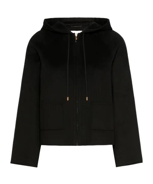 Max Mara Long-sleeved Casual Jacket With Hood