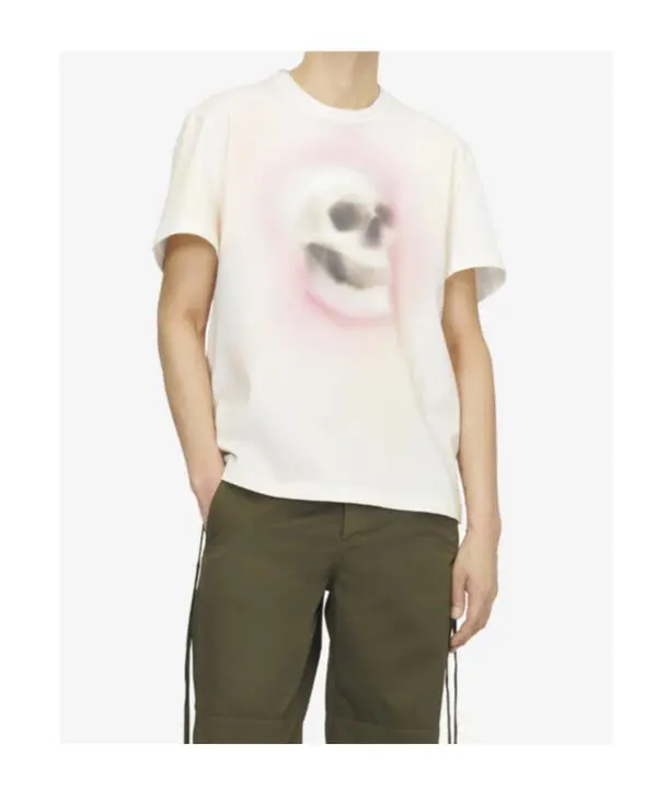 Alexander McQueen Skull-print T-shirt - White