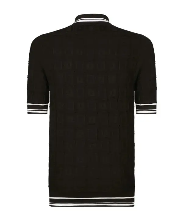 Dolce & Gabbana Logo-embroidered Polo Shirt