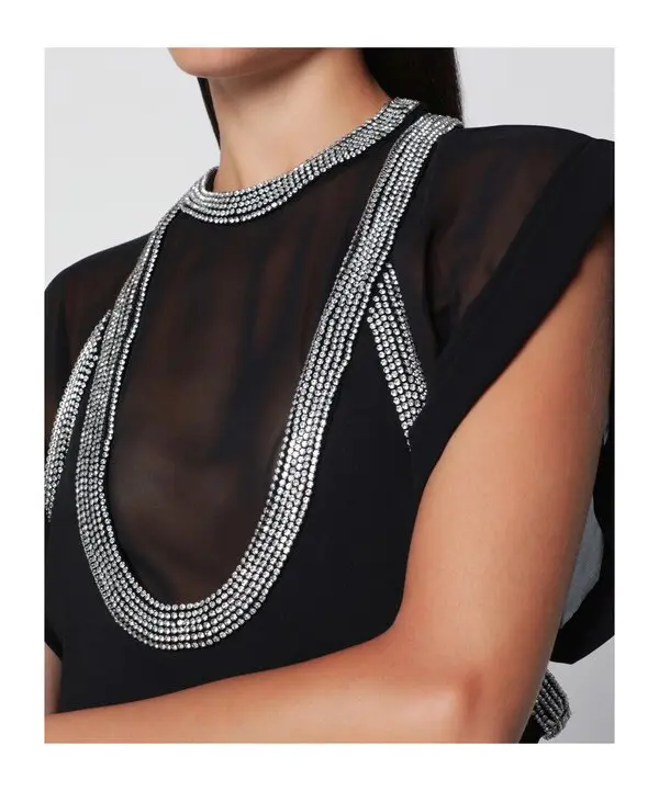 Attico Embellished Maxi Dress