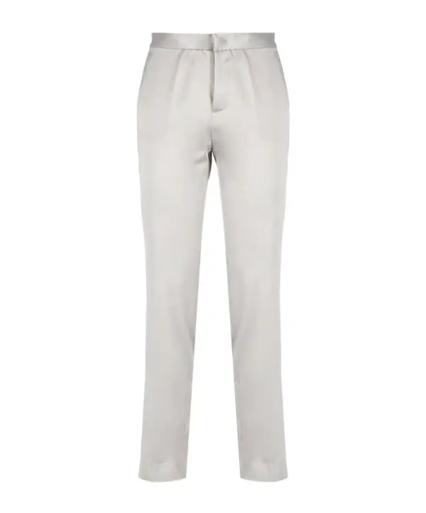 Fabiana Filippi Cropped Satin Trousers
