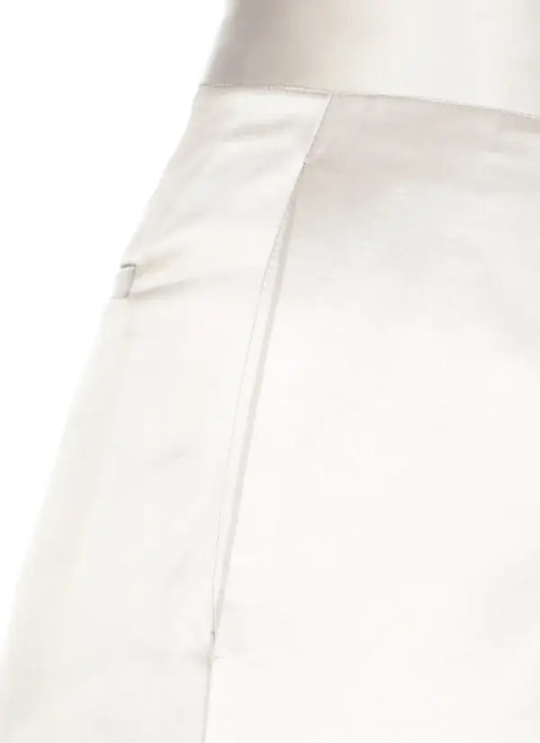 Fabiana Filippi Cropped Satin Trousers