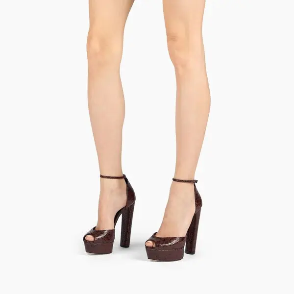 Casadei Flora Platform Basilisco Sandal