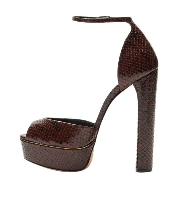 Casadei Flora Platform Basilisco Sandal