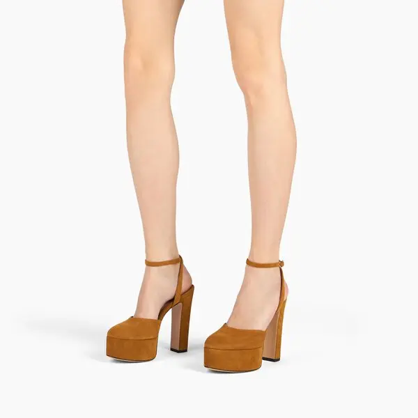 Casadei Patty Platform Renna Sandal