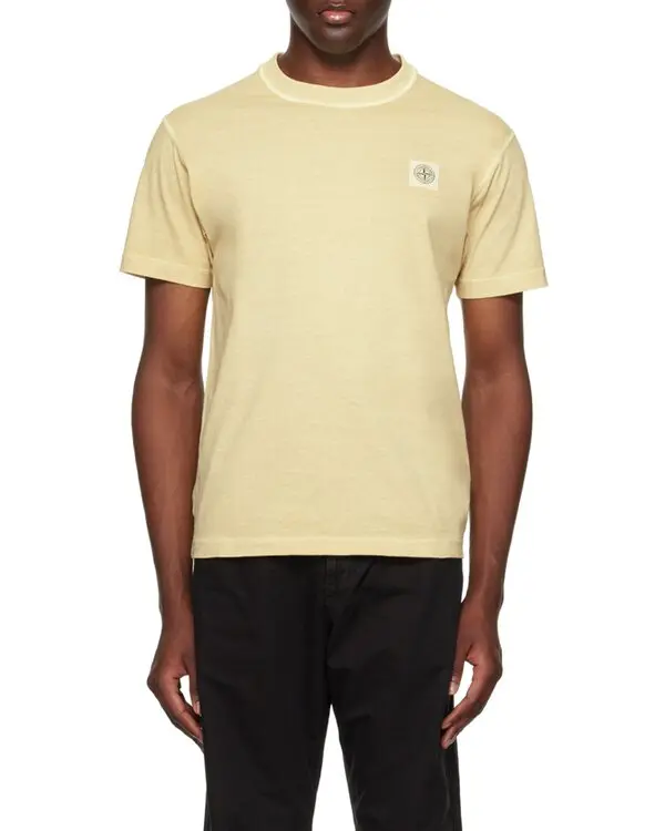 Stone Island Logo Patch Crewneck T-shirt