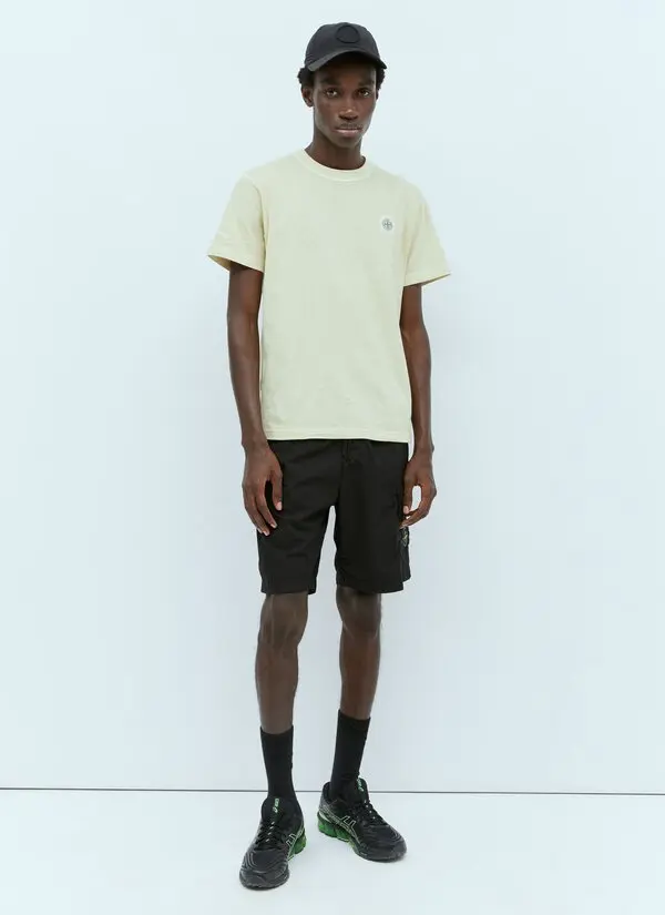 Stone Island Logo Patch Crewneck T-shirt